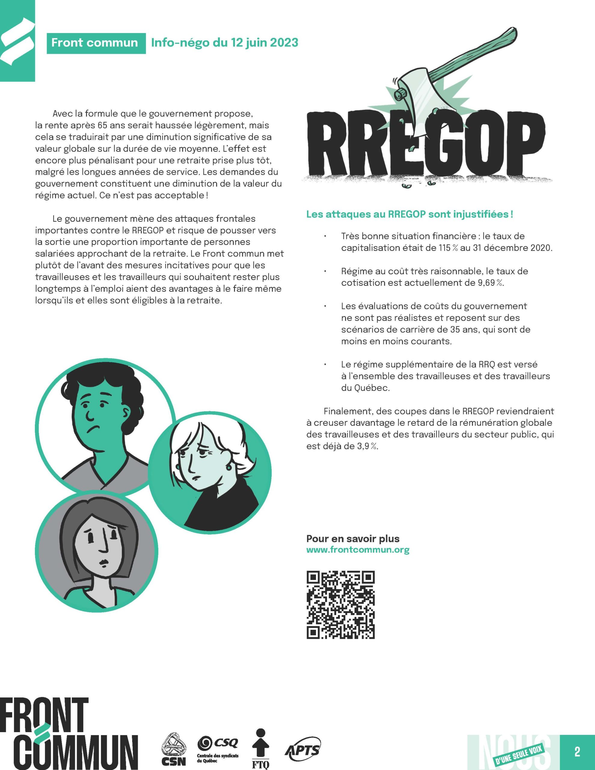 FRONT COMMUN : UES800